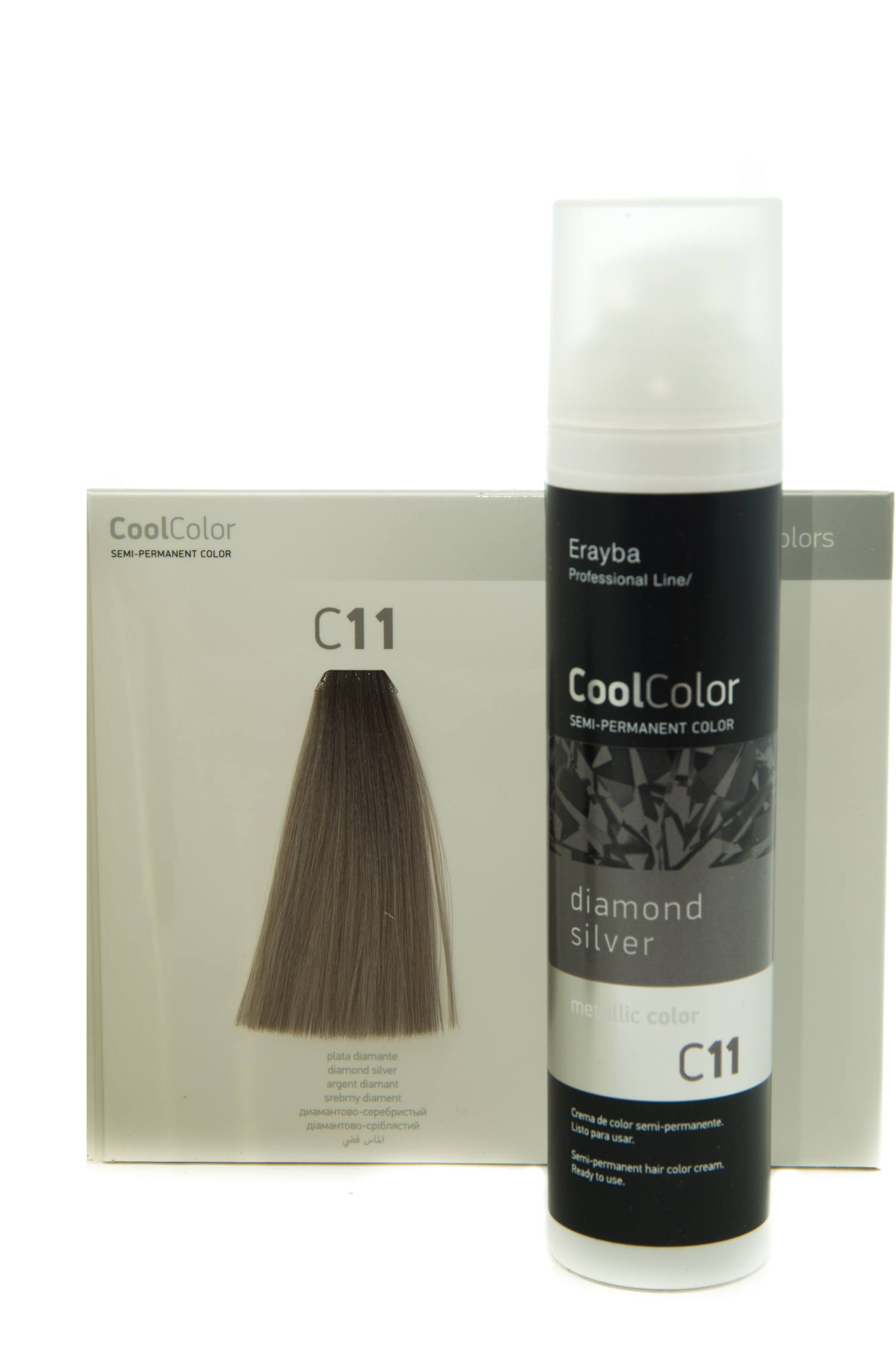 Półtrwała Koloryzacja Erayba Metallic Color C11 - HairMonster.pl