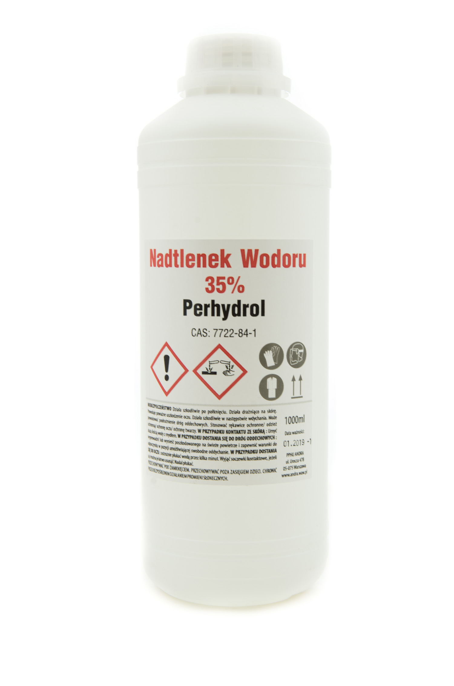 Perhydrol roztwór 35% - HairMonster.pl