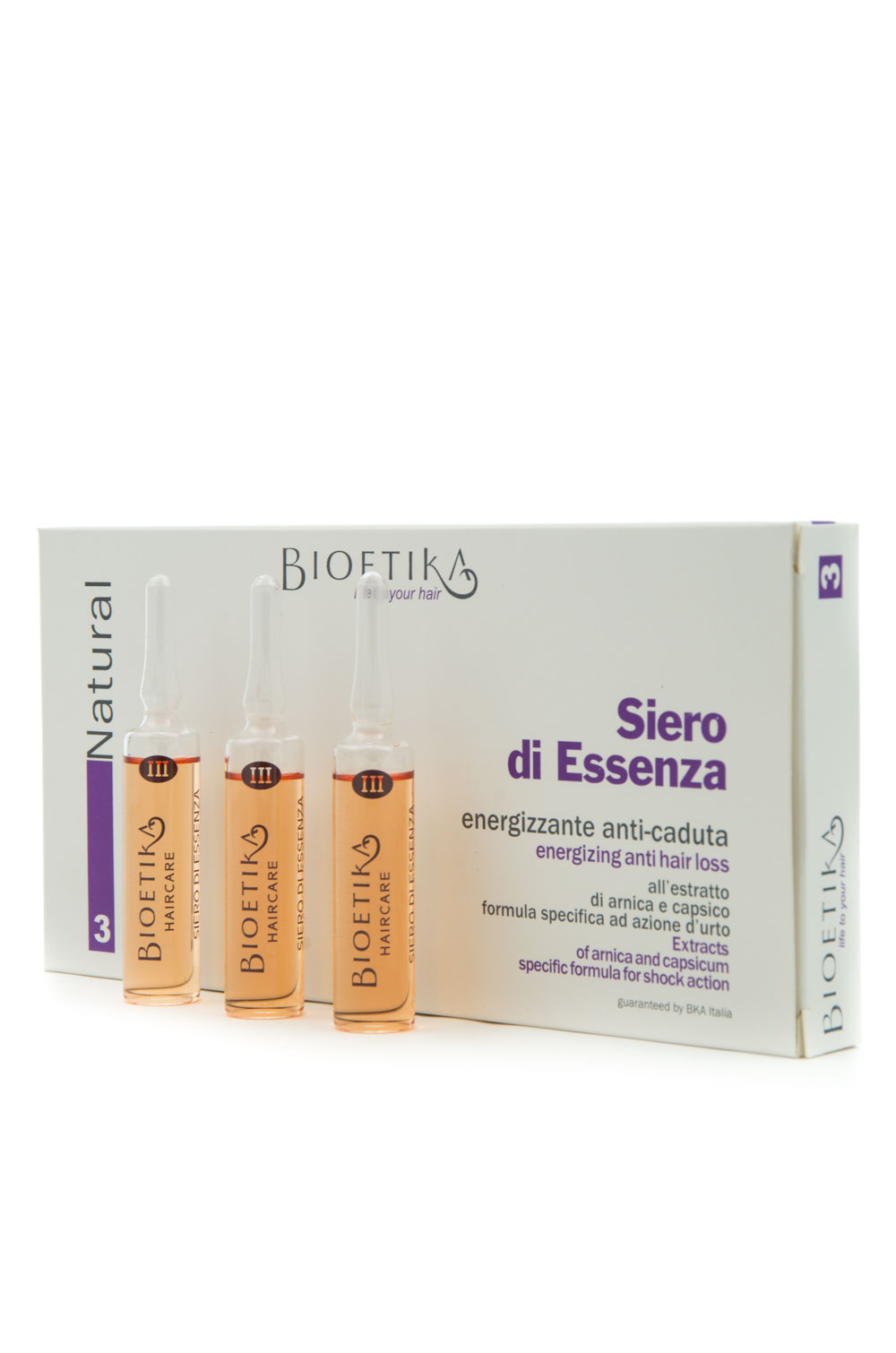 Ampułki Tonifikujące Energetyzujące Bioetika - HairMonster.pl