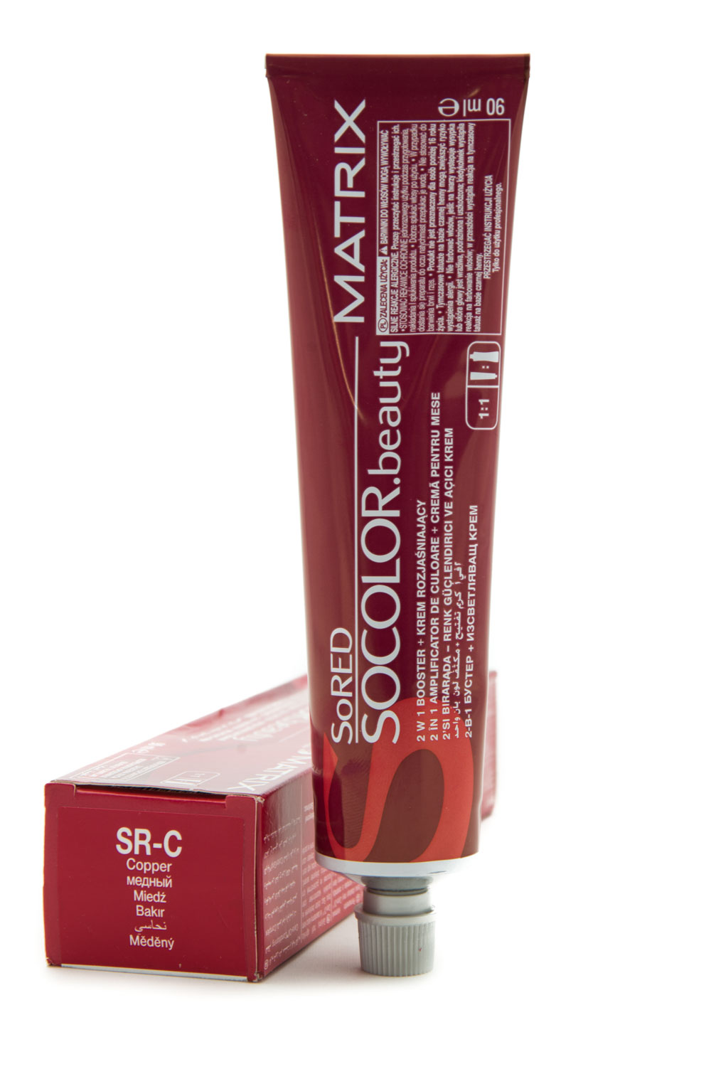 Krem Rozjaśniający Matrix SoColor SoRED Copper - HairMonster.pl